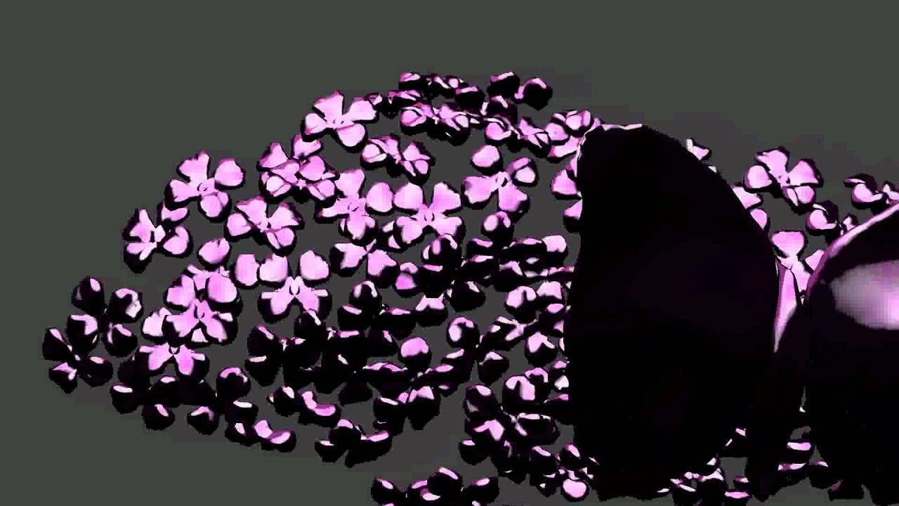 butterfly and flowers Blender Sculptris - YouTube