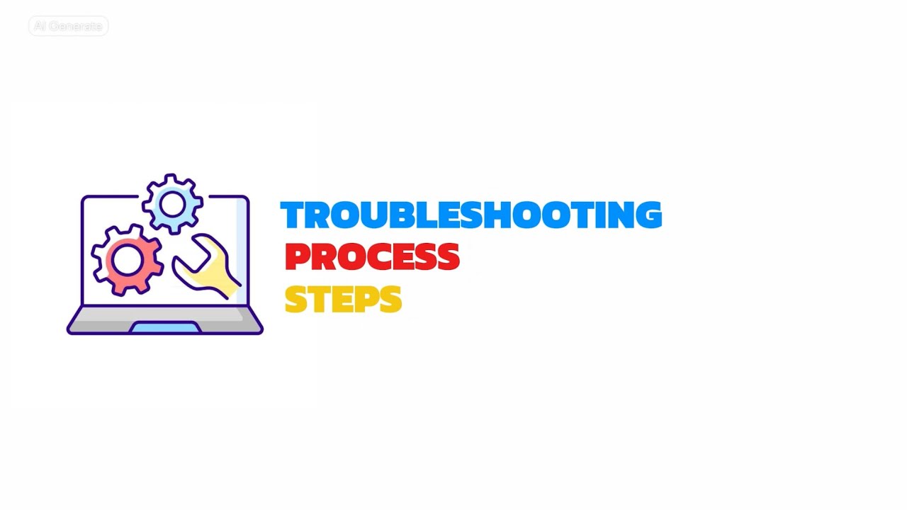 TROUBLESHOOTING PROCESS STEPS - YouTube