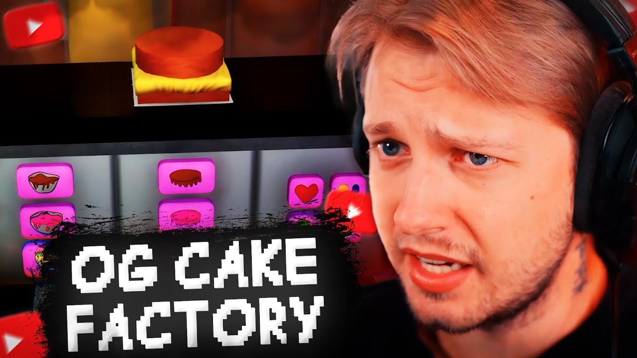 СТИНТ ГОТОВИТ ТОРТЫ в ХОРРОР-ИГРЕ THE OG CAKE FACTORY - YouTube