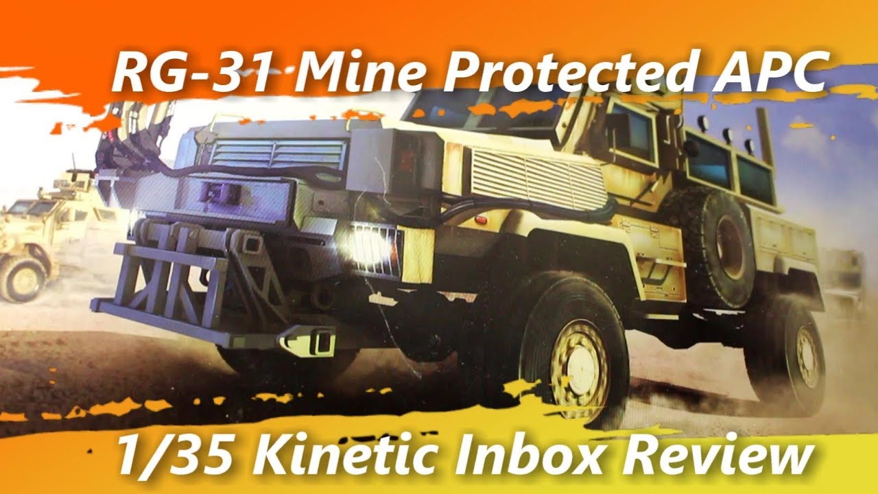 RG-31 Mine Protected APC Kinetic 1/35 Inbox Review - YouTube