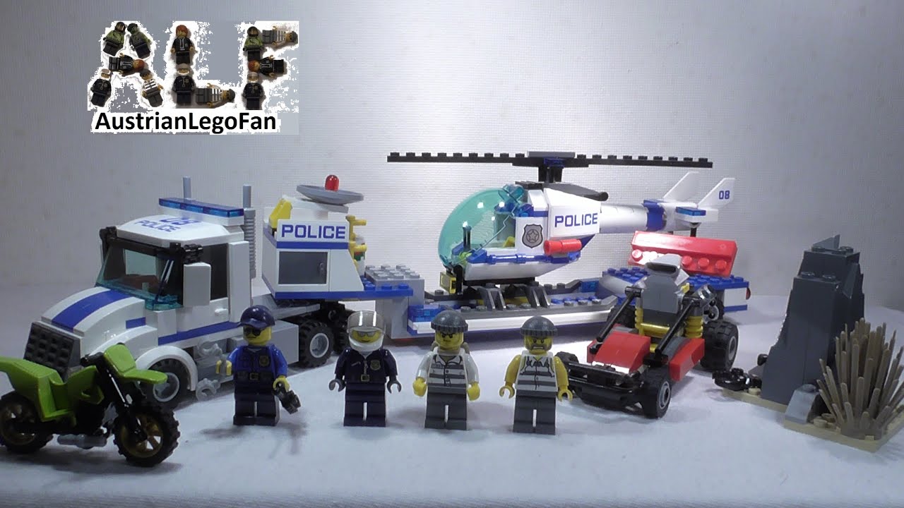 Lego City 60049 Helicopter Transporter / Polizei Hubschrauber ...