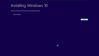 Installing Windows 10 build 17618