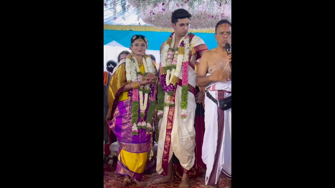 Krishna Mukunda Murari Serial fame Krishna (Prerana Kambam) Wedding Photos - YouTube