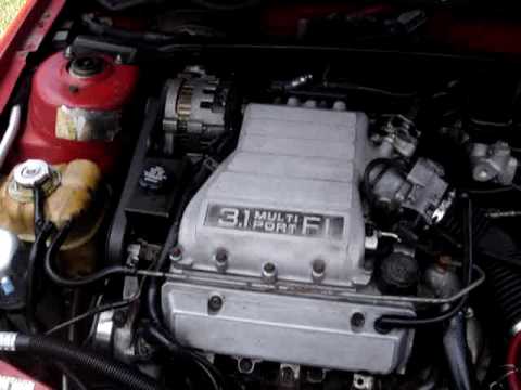 Cavalier z24 93 Motor - YouTube