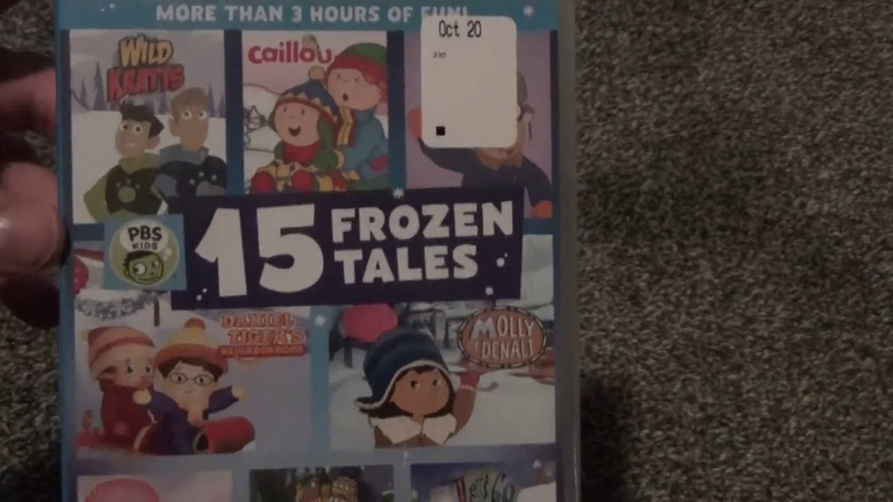 PBS Kids 15 Frozen Tales DVD Unboxing - YouTube
