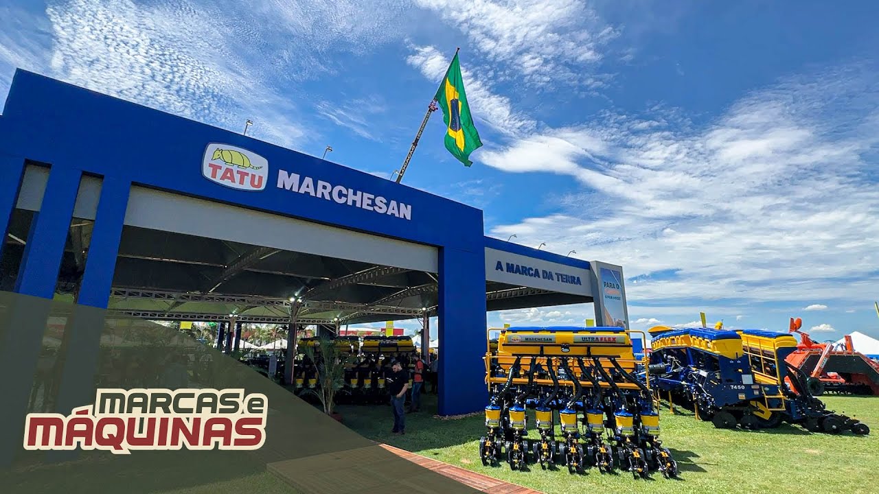 Show Rural 2024: Lançamentos da Tatu Marchesan - YouTube