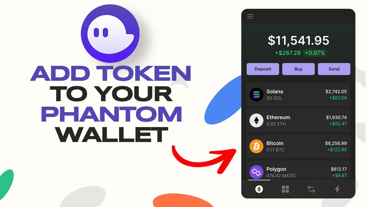 How to Add Token to Phantom Wallet Correctly - YouTube