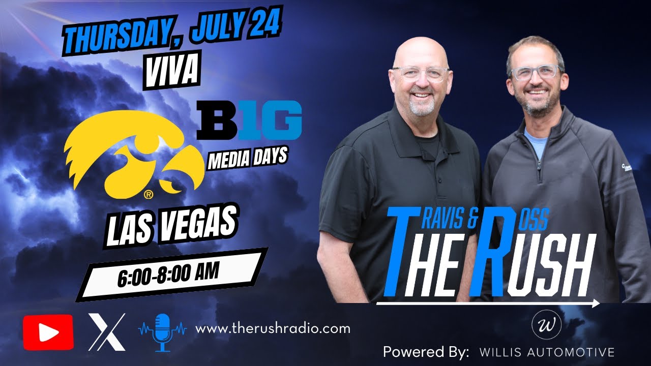 The Rush With Travis And Ross-Thursday, July 24, 2025 - YouTube
