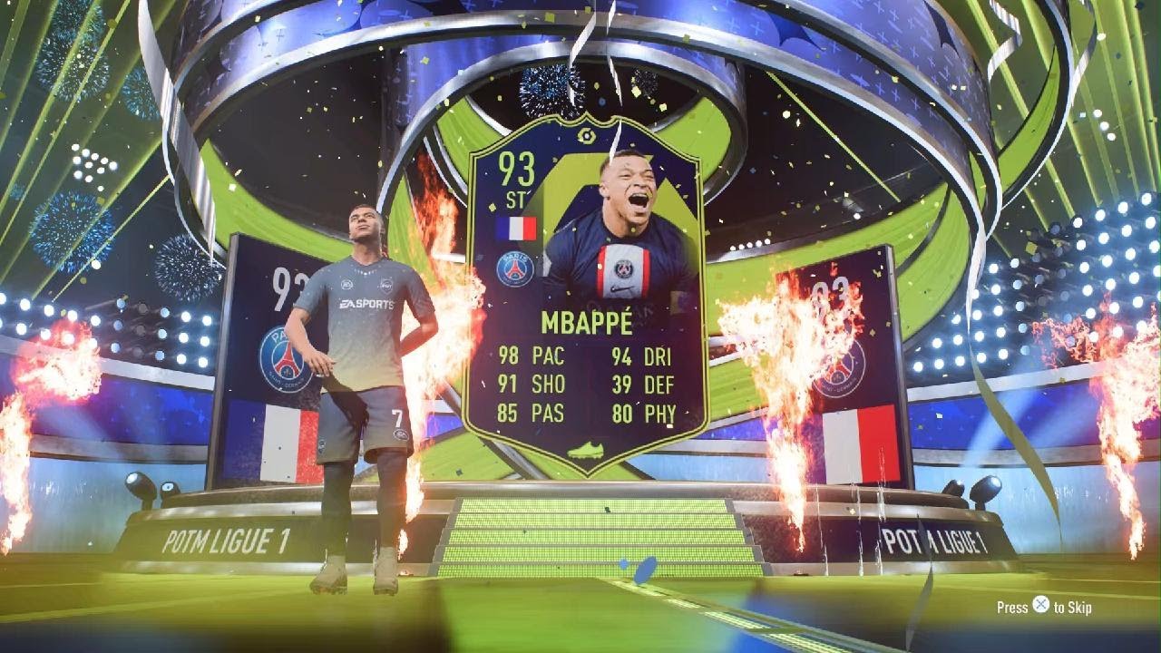 FINALLY FINISHED 93 MBAPPE🤩🇫🇷!!! #FIFA23 - YouTube
