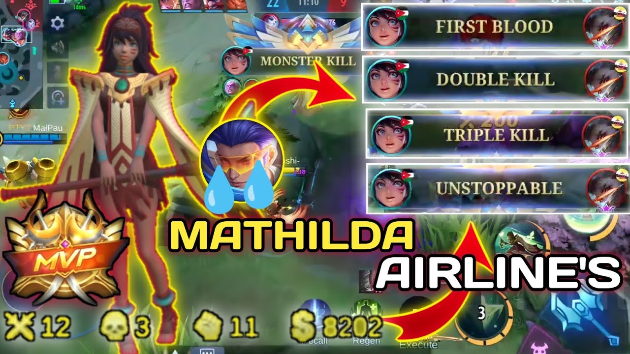 MATHILDA AIRLINE'S / KAWAWANG GRANGER! | Akashi- Plays - YouTube