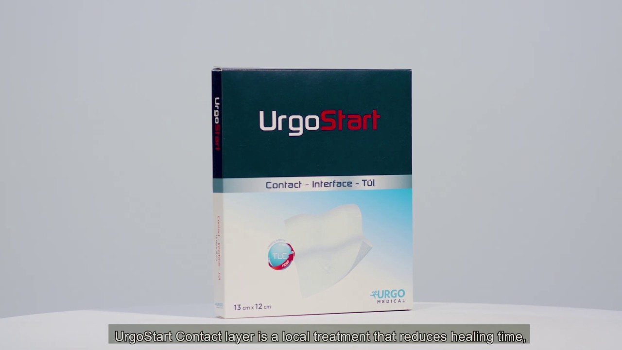 HOW TO APPLY URGOSTART CONTACT LAYER DRESSINGS - YouTube