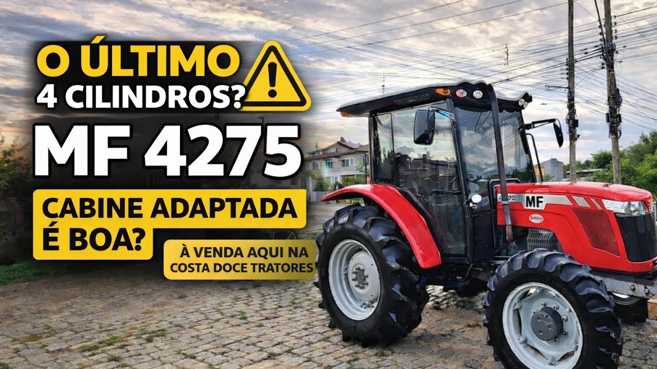 Esse foi o ÚLTIMO Massey 4275 que foi fabricado! Vale a pena comprar em ...