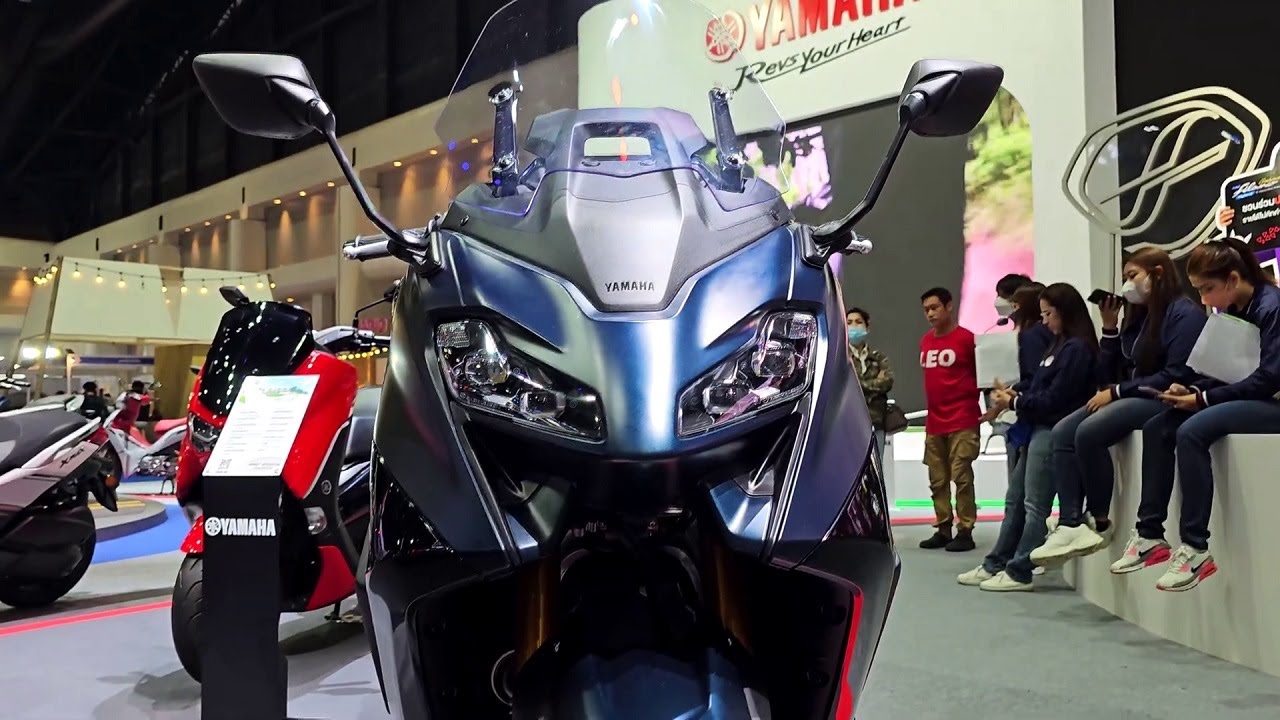 NEW TMAX Tech MAX 2023 | Dark Petrol | Closerlook - YouTube