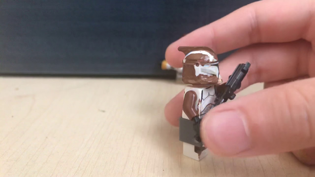 Star Wars LEGO Mace Windu and Commander ponds LEGO showcase - YouTube