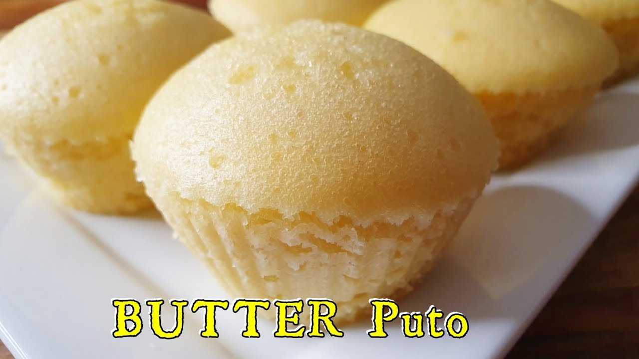 Butter Steamed Cake~Fluffy And Soft Butter Puto - YouTube