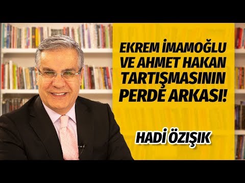 EKREM İMAMOĞLU VE AHMET HAKAN TARTIŞMASININ PERDE ARKASI!