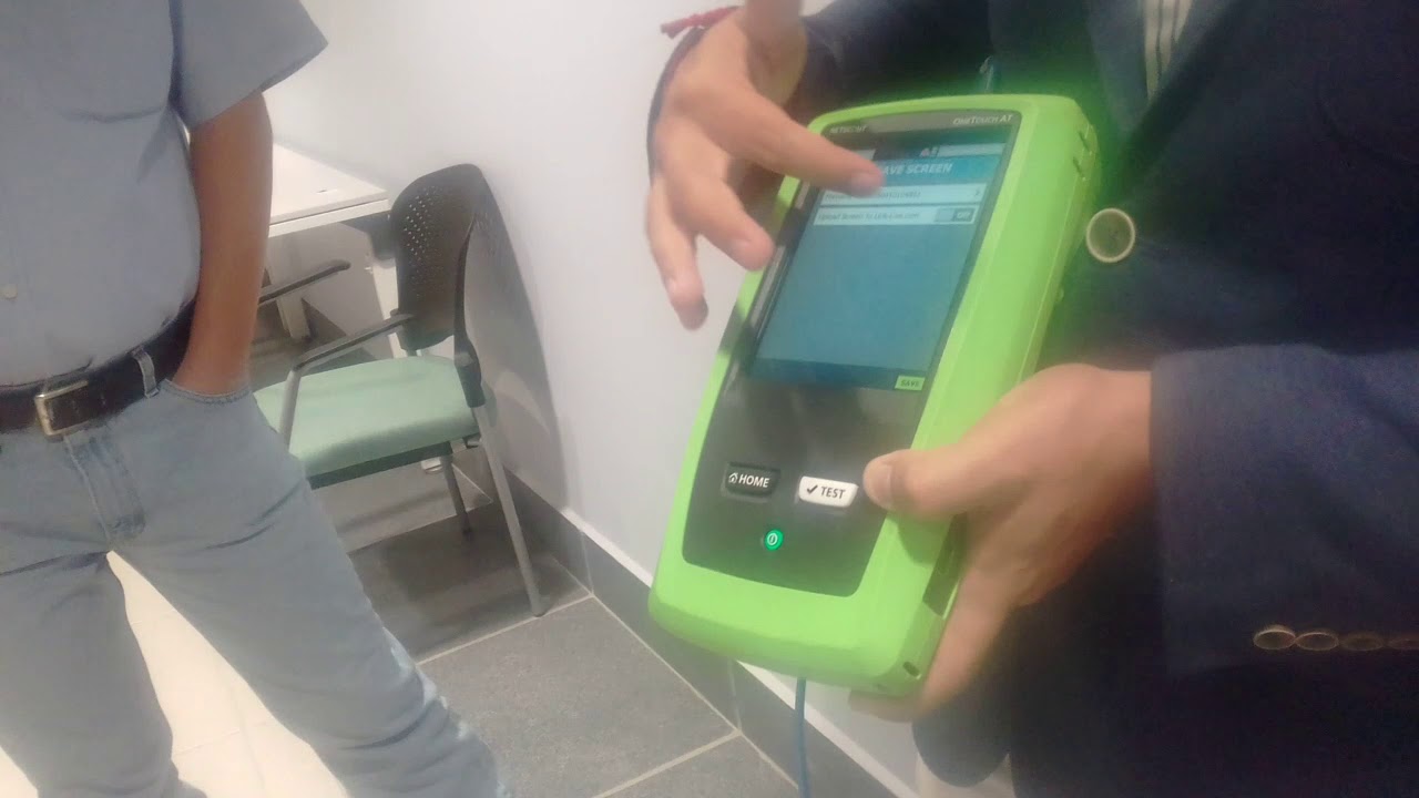 Como usar el One Touch AT Network Asistente Netscout - YouTube