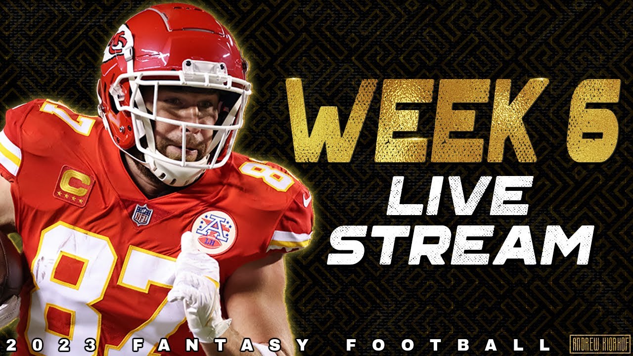 Week 6 Q&A Live Stream - 2023 Fantasy Football - YouTube