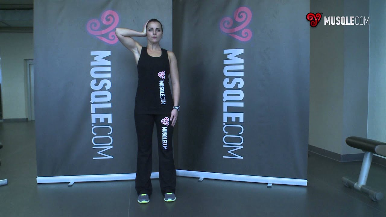 Isometric Neck Exercise - Sides - YouTube