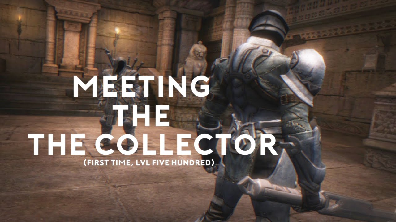INFINITY BLADE 3: MEETING THE COLLECTOR (FIRST TIME) - YouTube