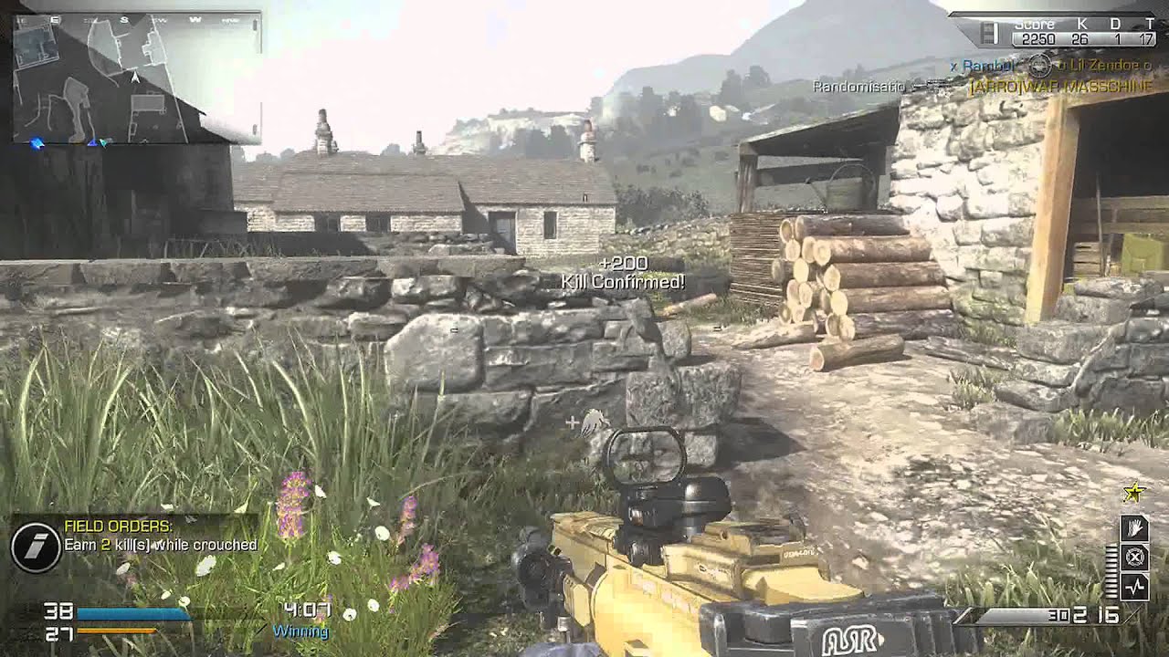COD Ghosts - MR-28 KEM Strike on Stonehaven! HOW?! (Ghosts Marksman ...