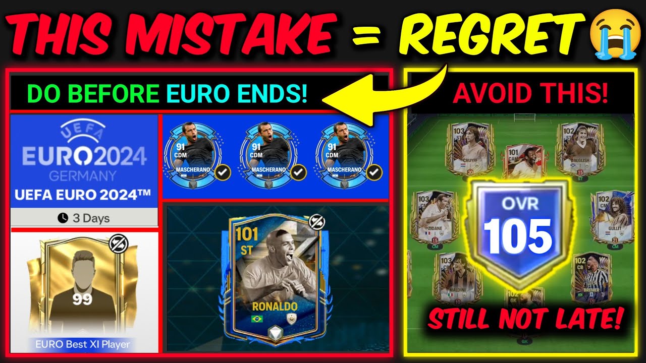 EVERYTHING U Must Do Before EURO EVENT ENDS, New Players For Investment ...