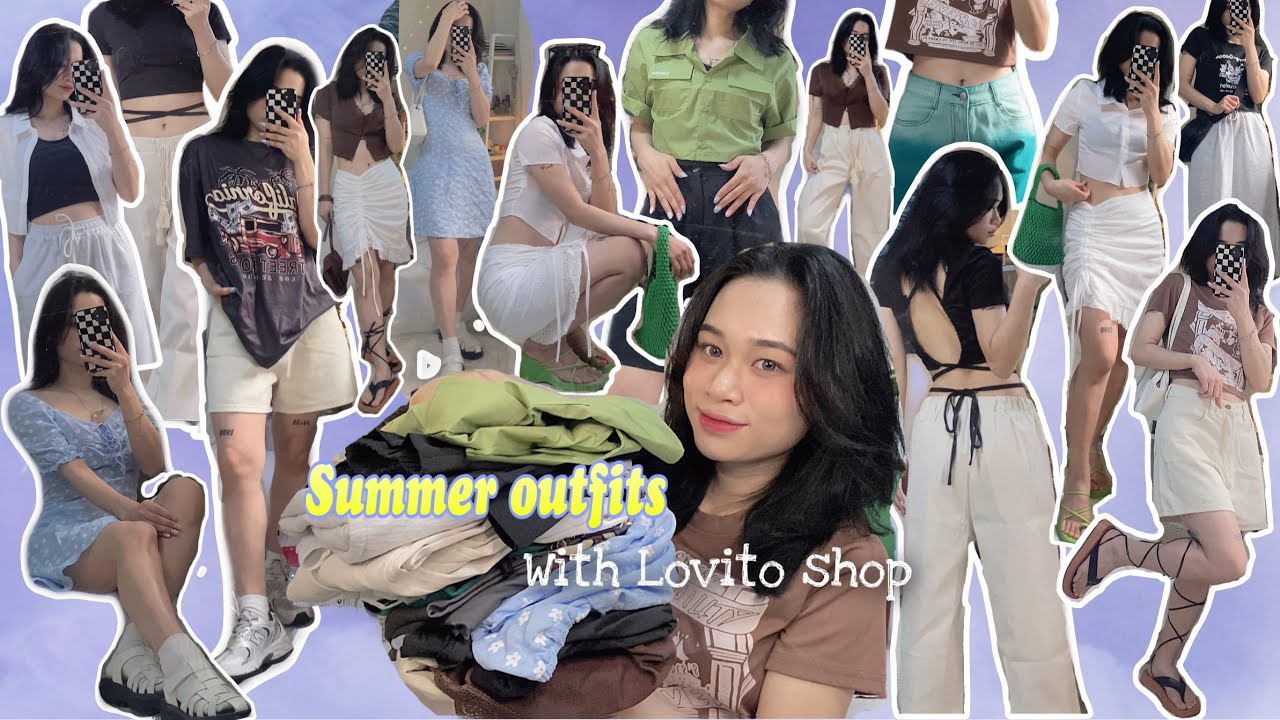 SUMMER OUTFITS| VÀI ITEMS CHO CUỐI HÈ WITH LOVITO - YouTube