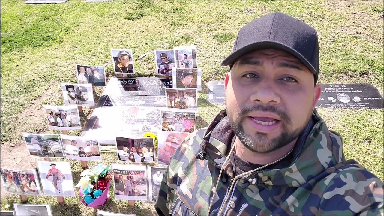 Visiting Eazy-e Gravesite Location 26 Year Anniversary 2021 - YouTube