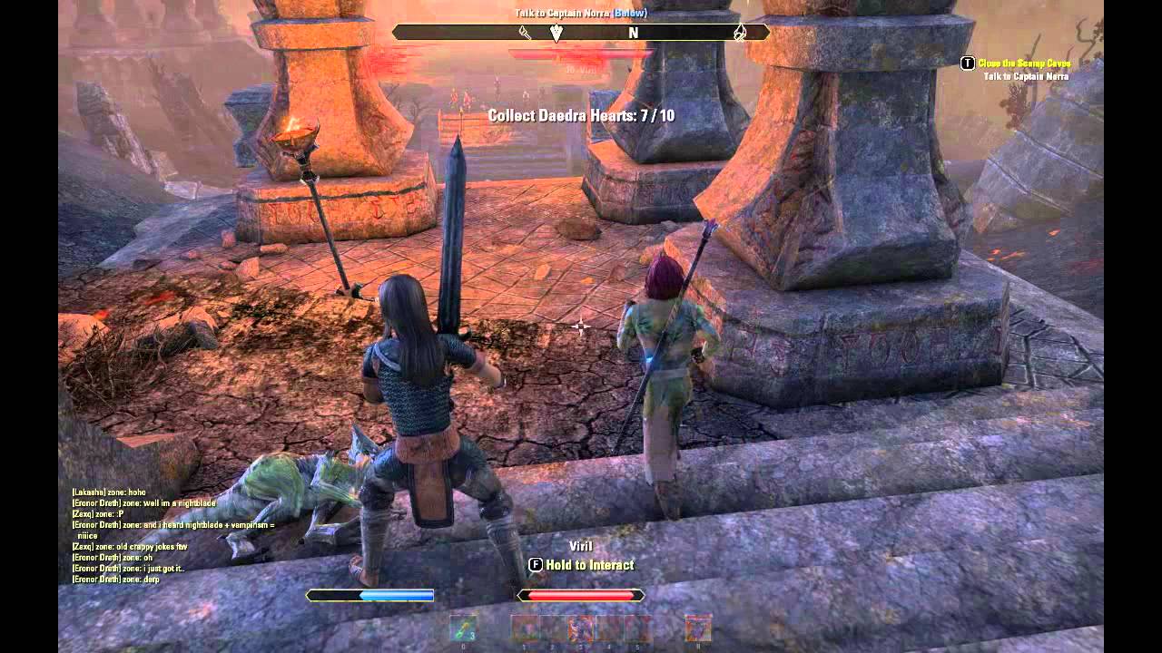 The Elder Scrolls Online - Part 18 Close The Scamp Caves PC HD Gameplay ...