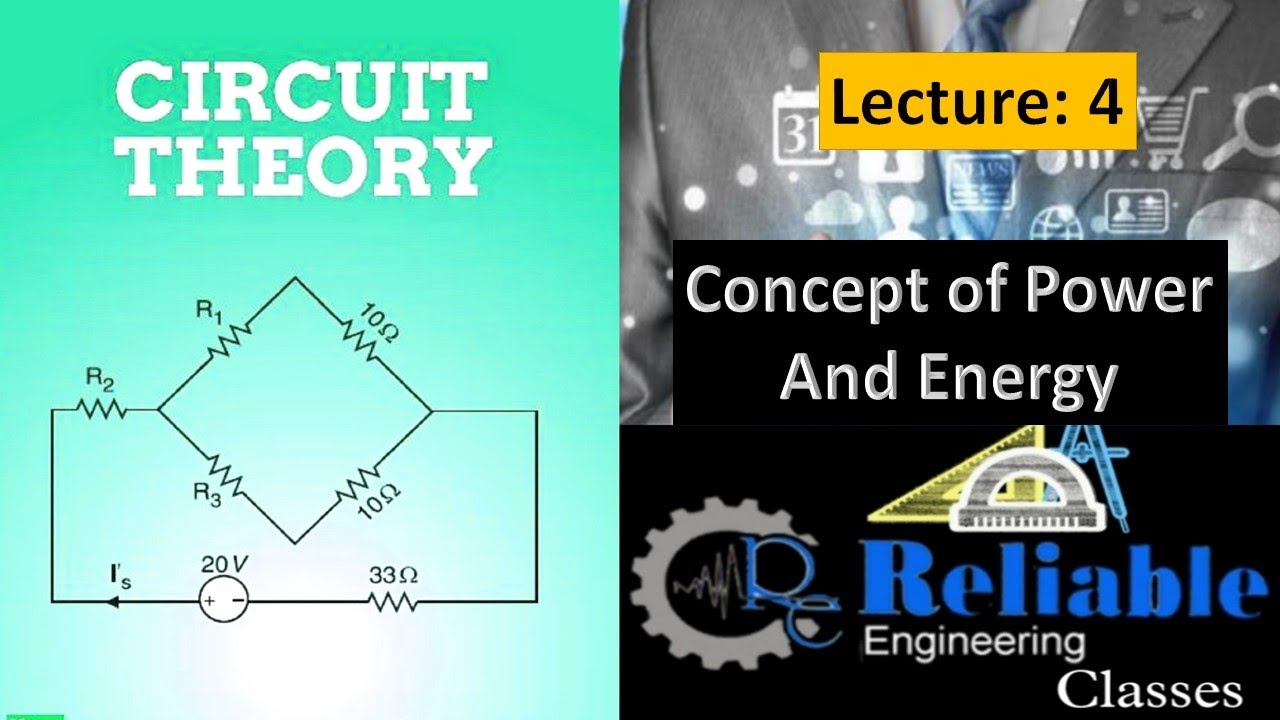 Lec 4: Basics of Networks and Electric Circuits || Energy, power and ...