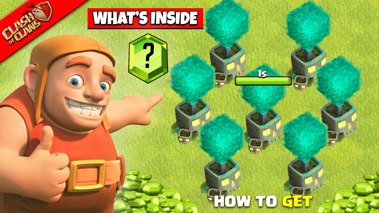 How to Get Many Sinister Sapling in Clash of Clans - What's Inside Sinister Sapling Coc New ...