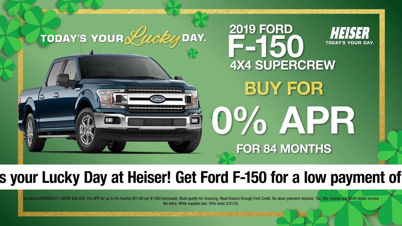 2019 Ford F-150 4x4 at Heiser Ford Lincoln - YouTube
