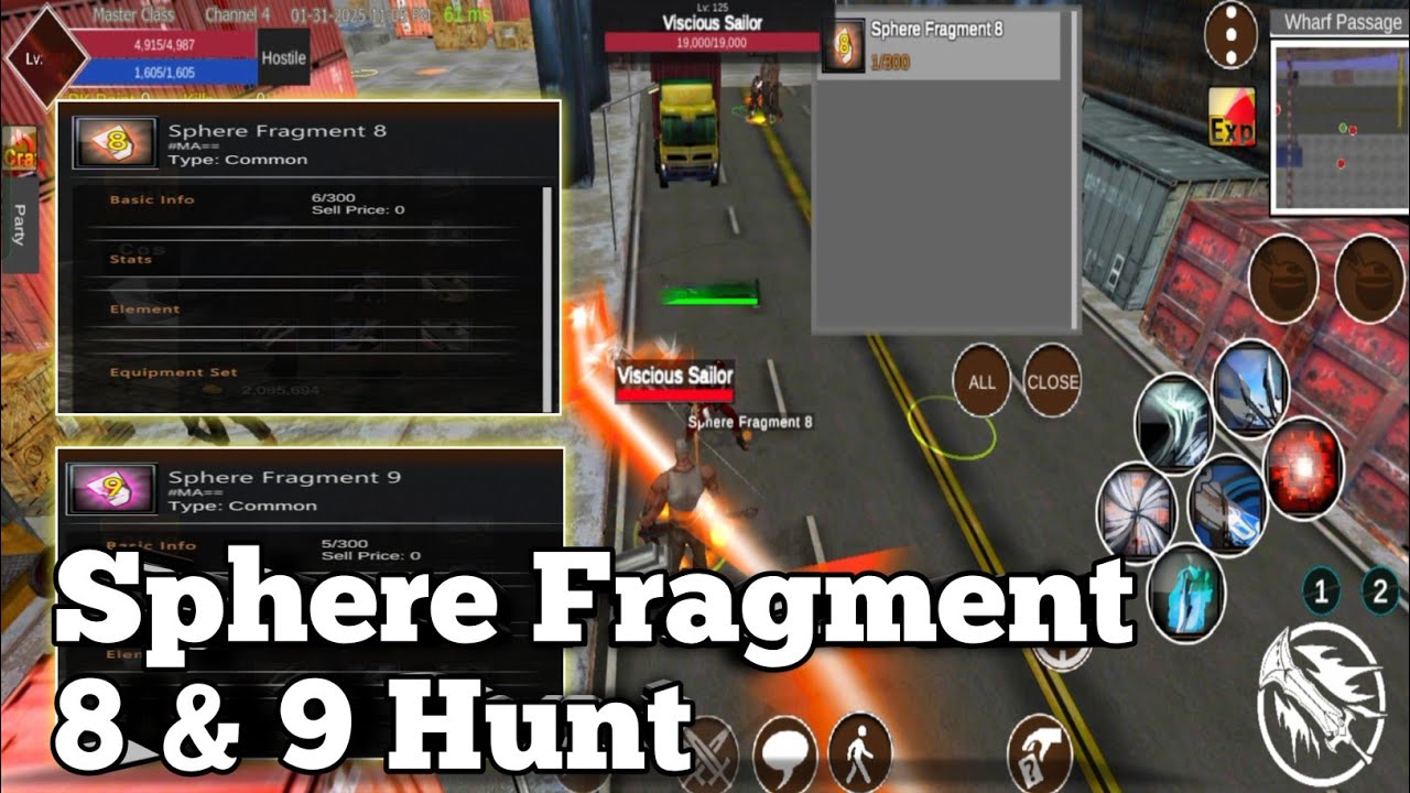 Collecting Sphere Fragments to Exchange for Level 77 & 87 Scrolls | Ran ...