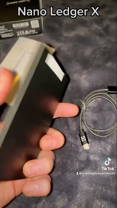 Setting up my Nano Ledger X - YouTube