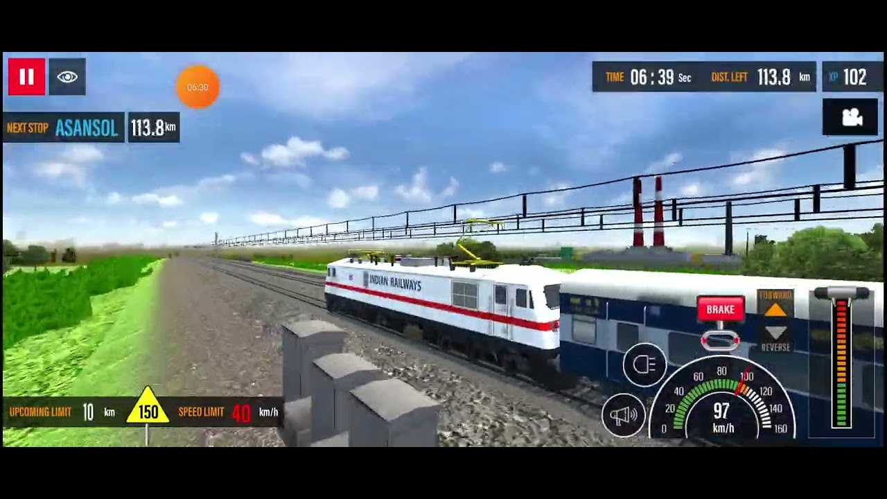 12273/HOWRAH - NEW DELHI DURONTO EXPRESS - HOWRAH TO ASANSOL - WAP7 ICF ...