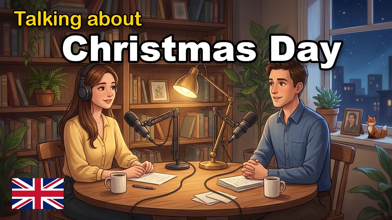 How to Talk About Christmas Day in English | Easy English Conversation ...