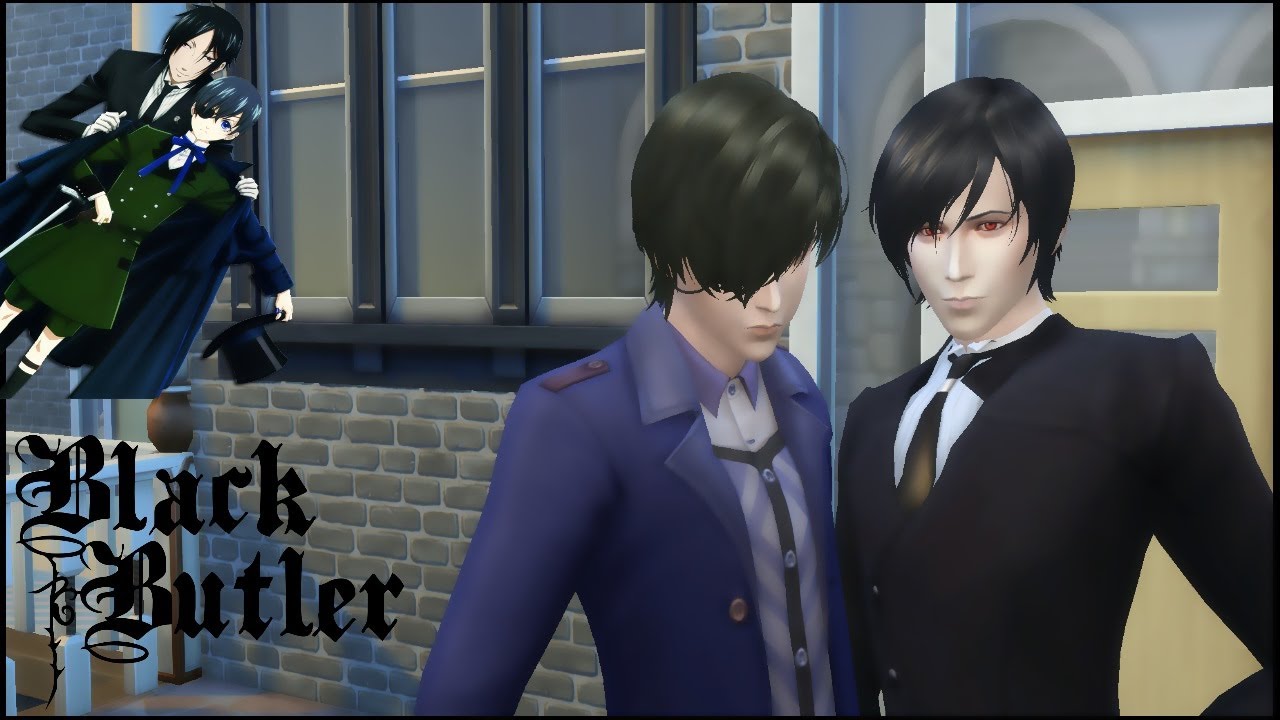 The sims 4 | Speed Cas || part 8 - Ciel & Sebastian [Black butler ...