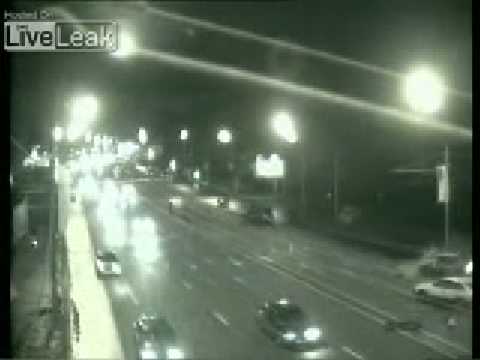 Fatal accident caught on traffic cam - YouTube