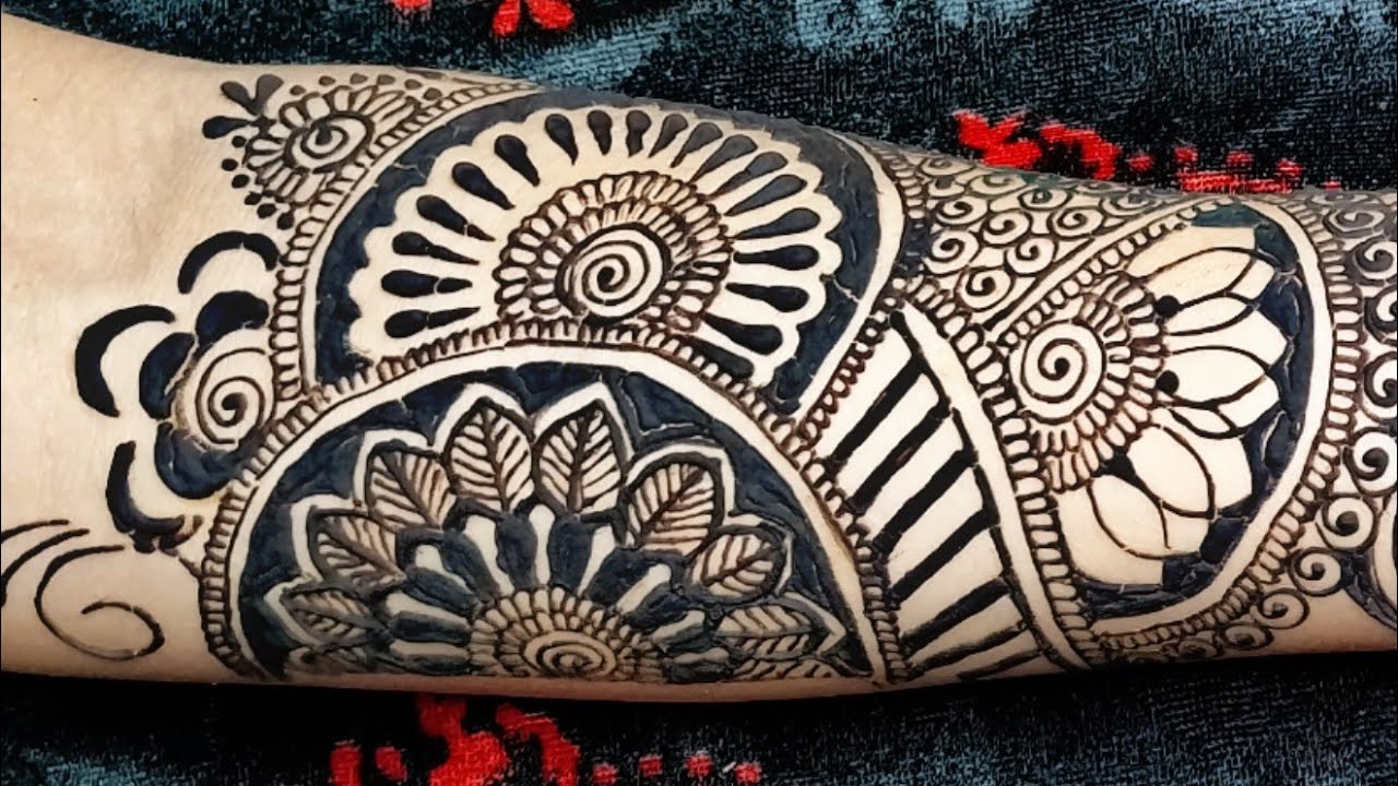 latest bridal mehndi design bahut hi sundar or aasaan mandhi design ...