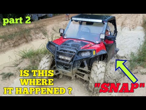 Polaris RZR, HOW to replace axle because of popping noise Part 2 - YouTube