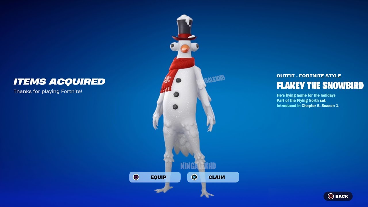 How To Get Flakey The Snowbird Skin NOW FREE In Fortnite! (Unlock LEGO ...