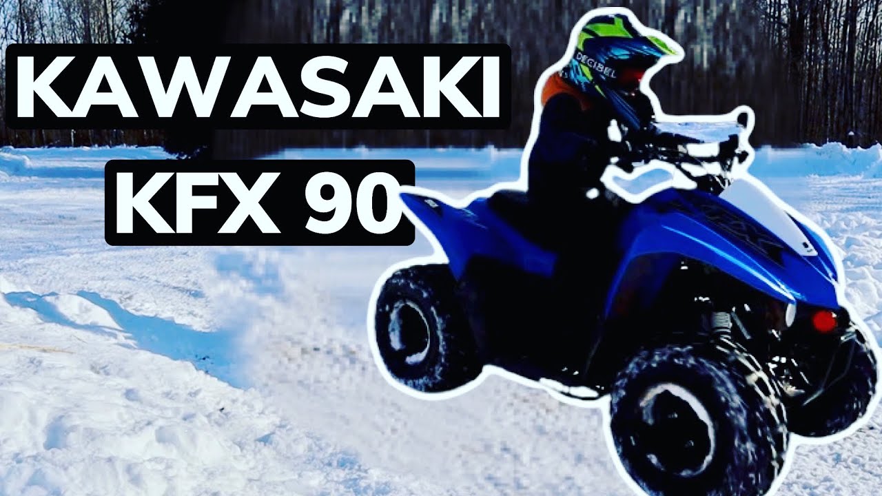KAWASAKI KFX 90 ATV 2021 - YouTube