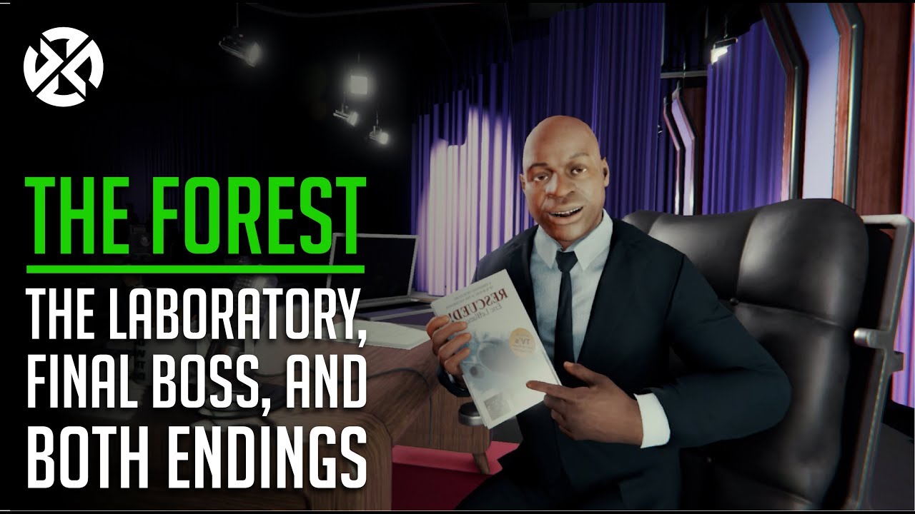 The Forest | The Laboratory, Final Boss, And Both Endings - YouTube