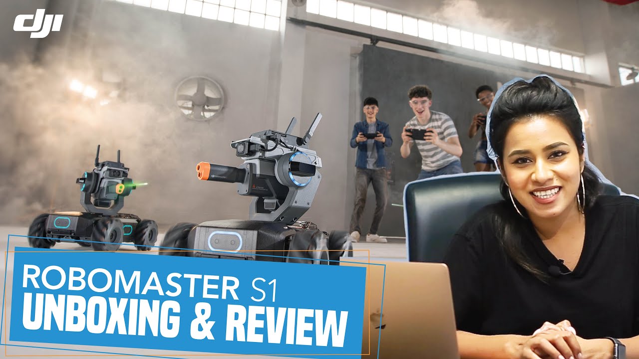 DJI RoboMaster S1 Review | Unboxing in English - YouTube