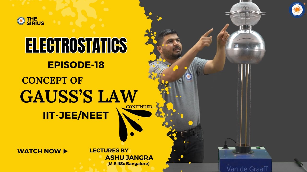 Episode-18 (Experiments on Gauss' Law Continued) - YouTube