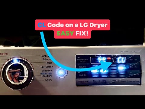 CL Code LG Washer Easy Fix!👍😎 - YouTube