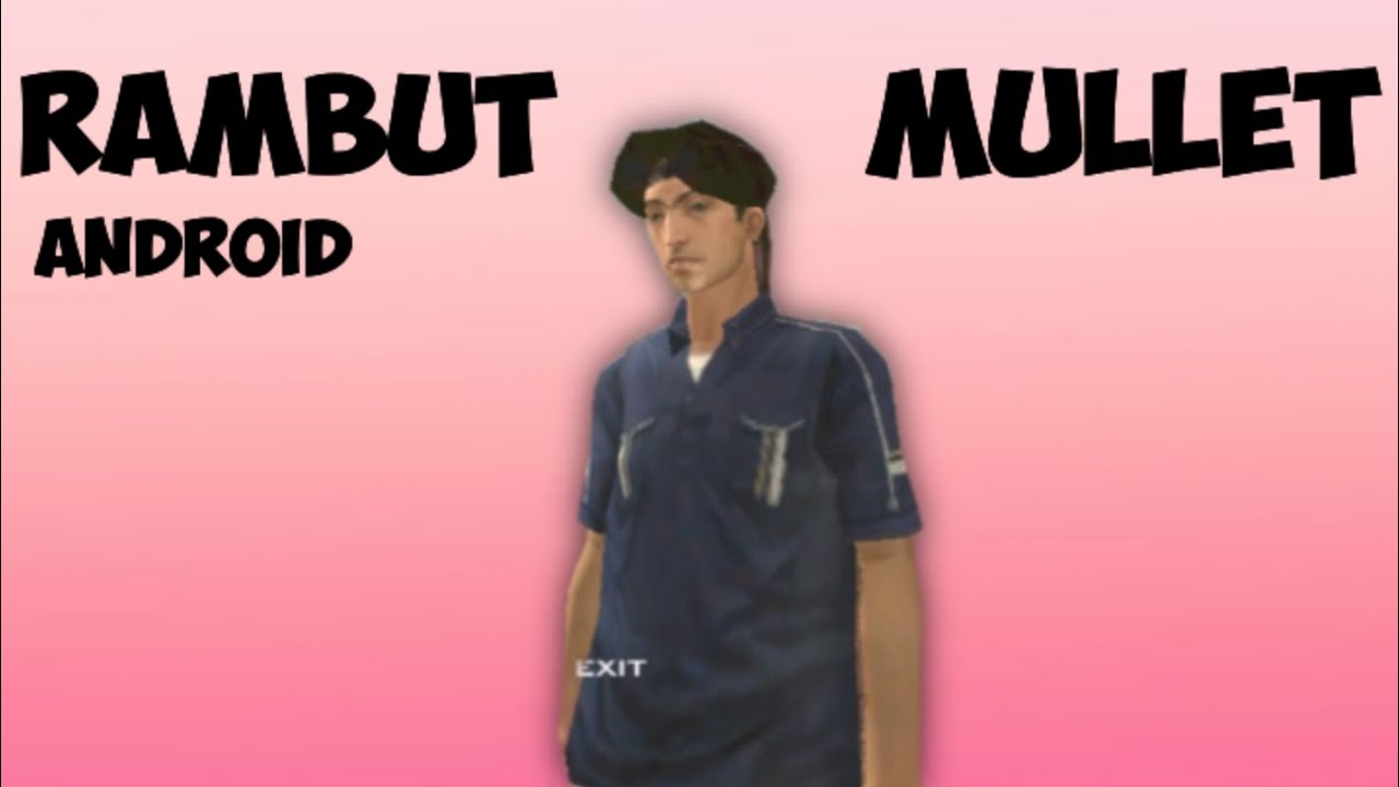 Cara Membuat Rambut Mullet di game GTA samp - YouTube