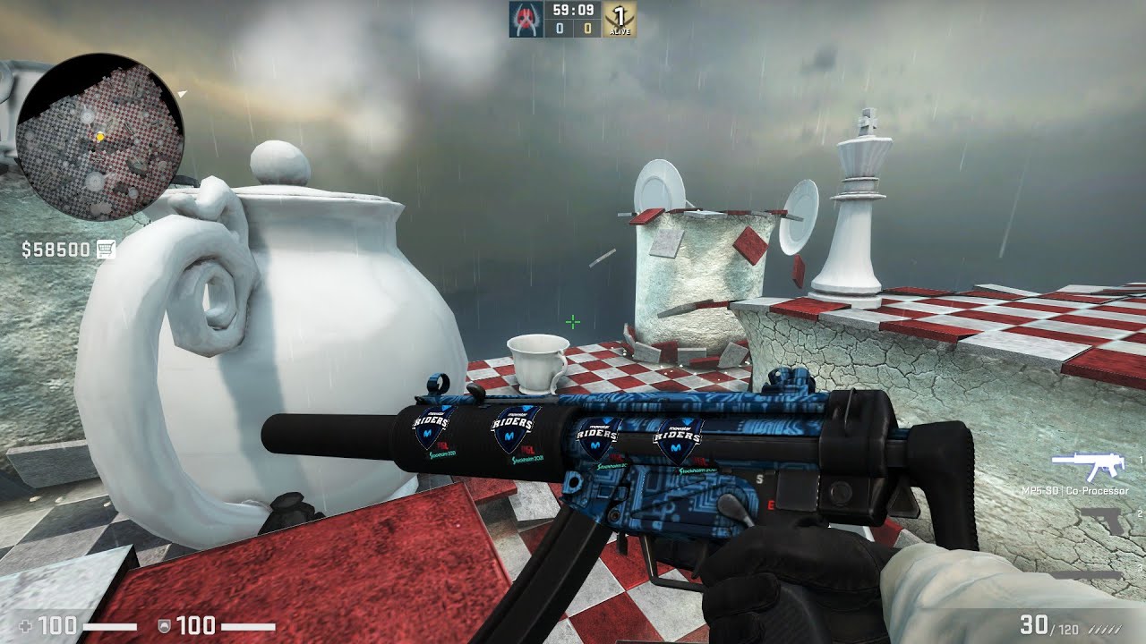 CSGO MP5-SD | Agent sticker combos - YouTube