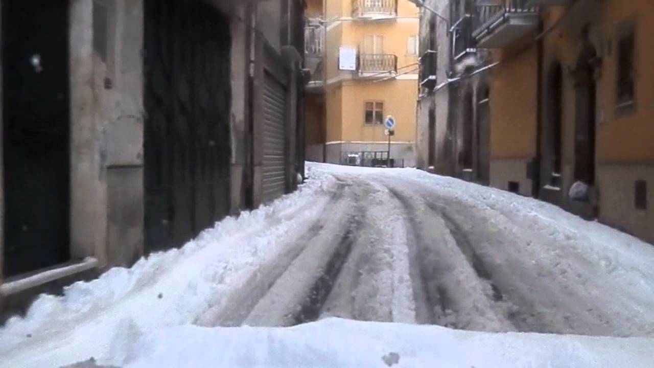 CESARO' ,PIAZZA S.CALOGERO INNEVATA - YouTube