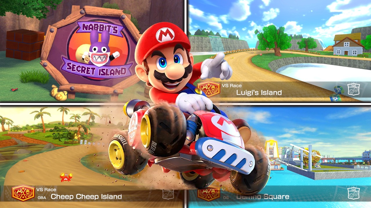 Mario Kart Secret Islands are AMAZING!! - YouTube